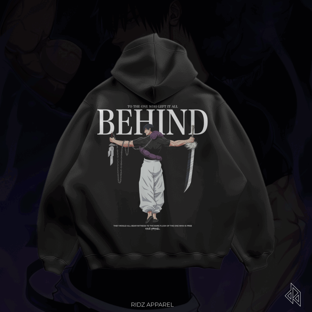 JJK / Toji Behind Hoodie - Ridz Apparel